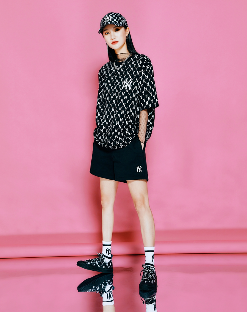 Giày MLB Playball Monogram NY 3ACVVM12N-50BKS – ADLV, NEWERA, MLB