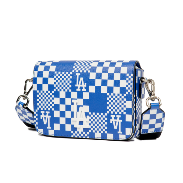 Túi MLB Korea - CHECKERBOARD MINI CROSS BAG LA DODGERS - 3ACRS042N-07B ...
