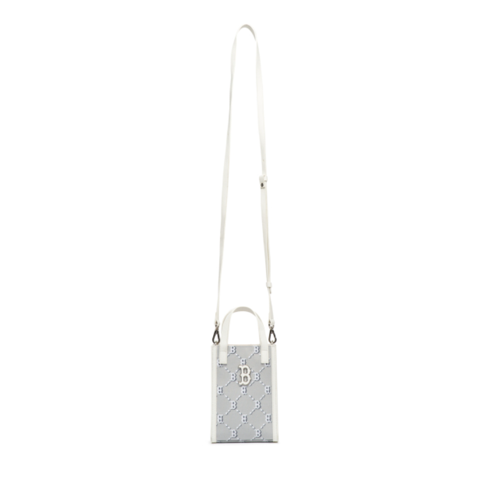 Túi MLB Korea - MONOGRAM DIAMOND JACQUARD CELL PHONE CROSSBODY BOSTON ...