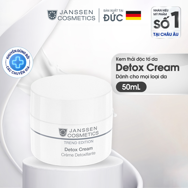 Kem thải độc tố da Janssen Cosmetics Detox Cream 50ml – Công ty ...