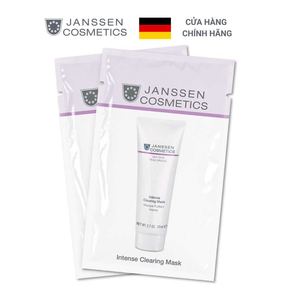 Mặt nạ chăm sóc da dầu Janssen Cosmetics Intense Clearing Mask 75ml – Công ty Janssen Cosmetics ...