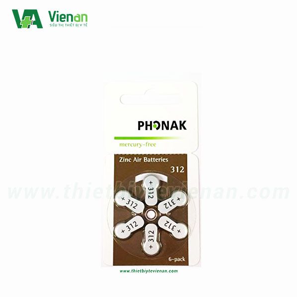 Pin máy trợ thính Phonak – Siêu Thị TBYT Viên An