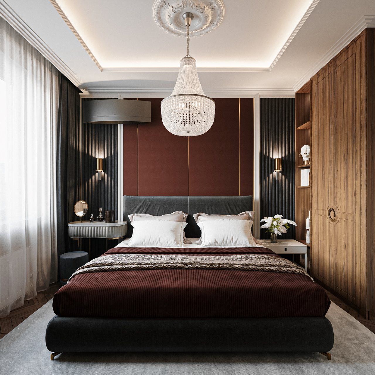 TOP 10 Mẫu Phòng Ngủ Màu Đỏ Đẹp Thu Hút Mọi Ánh Nhìn – Nguyễn Mộc