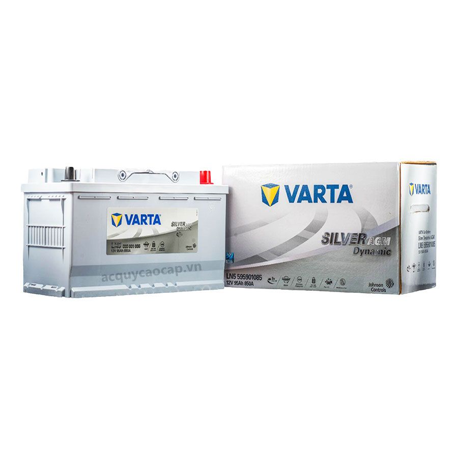 Ắc quy Varta AGM LN5 595901085 12V 95AH | Acquycaocap.vn