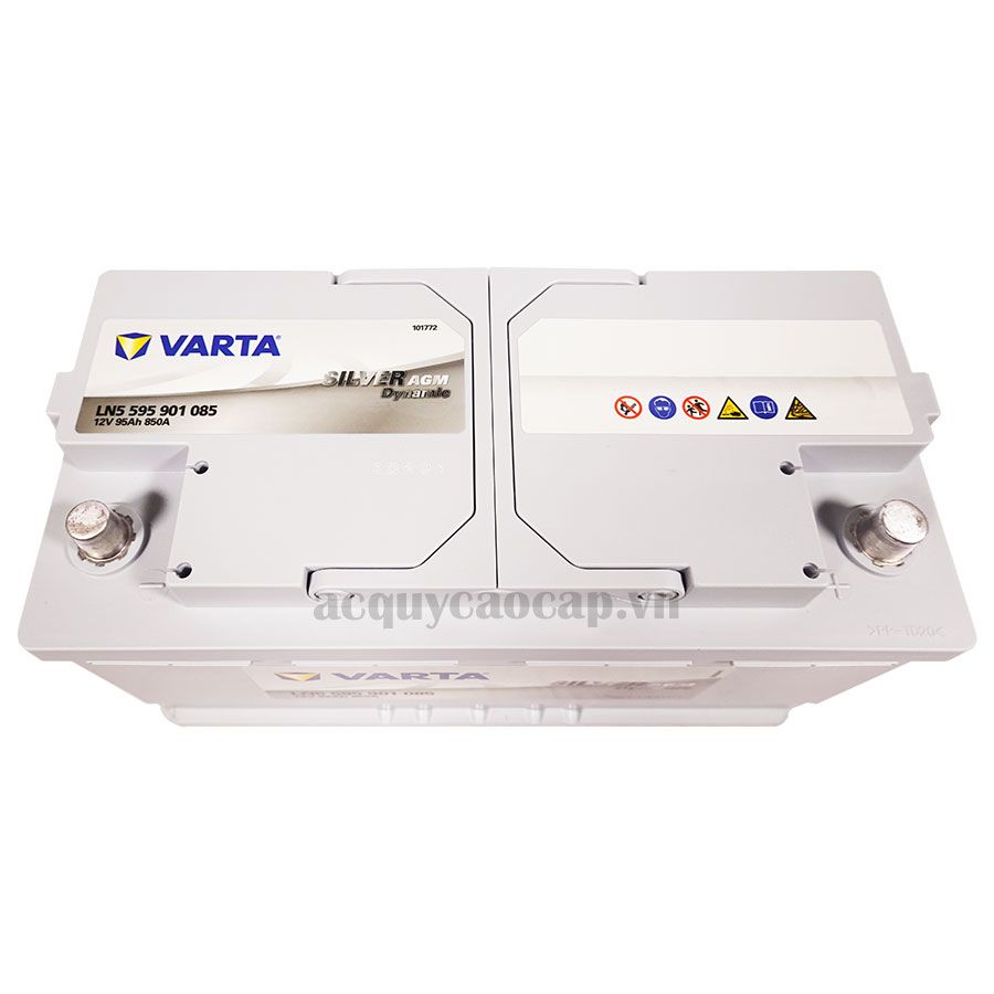 Ắc quy Varta AGM LN5 595901085 12V 95AH | Acquycaocap.vn