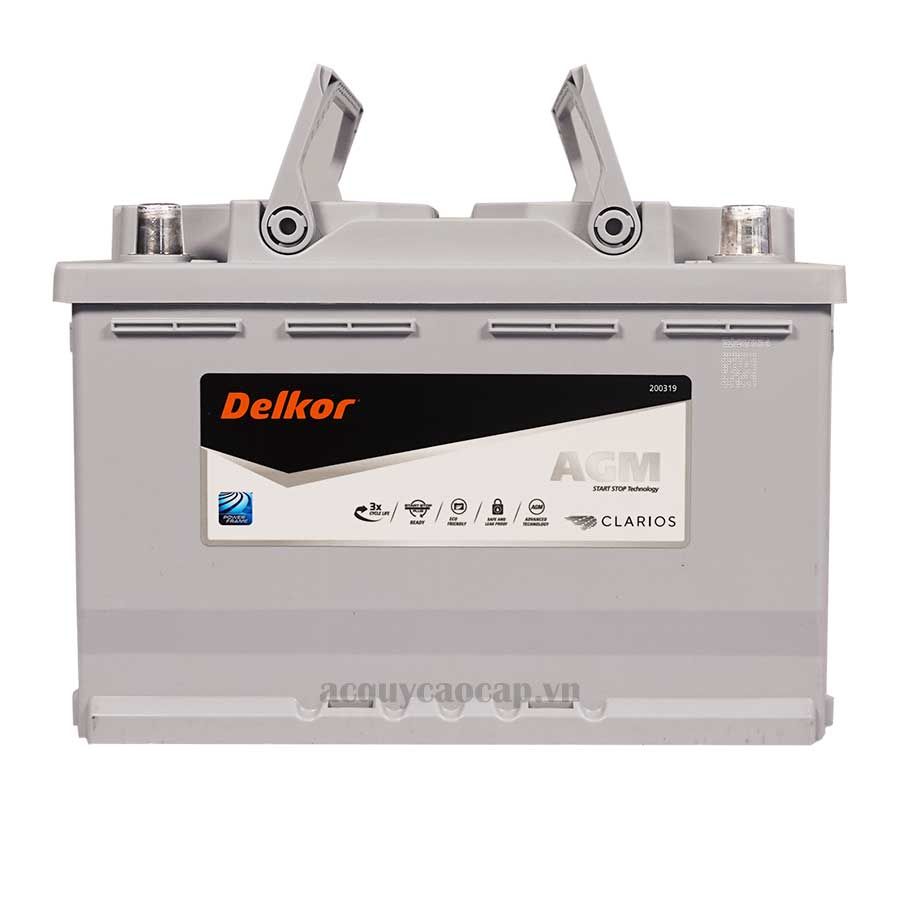 Ắc quy Delkor AGM LN3 12V 70AH chính hãng, giá rẻ hơn tại Acquycaocap
