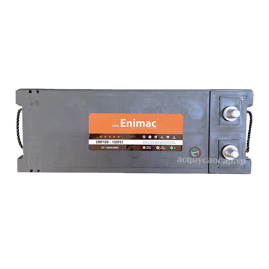 Ắc quy Enimac CMF120 - 135F51 12V 120AH thương hiệu uy tín, bán chạy