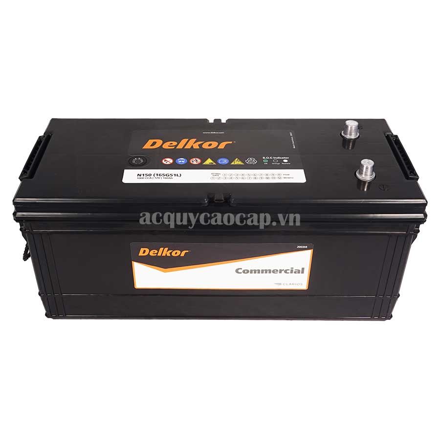 Ắc quy Delkor N150 - 145G51 12V 150AH - Mua giá rẻ hơn tại Acquycaocap