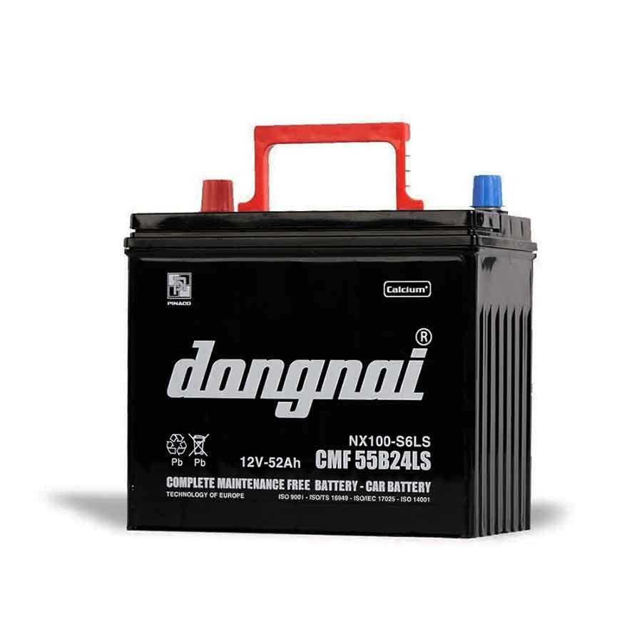 Ắc quy Đồng Nai 55B24LS 12V 52AH giá tốt, tặng ưu đãi, khuyến mãi lớn