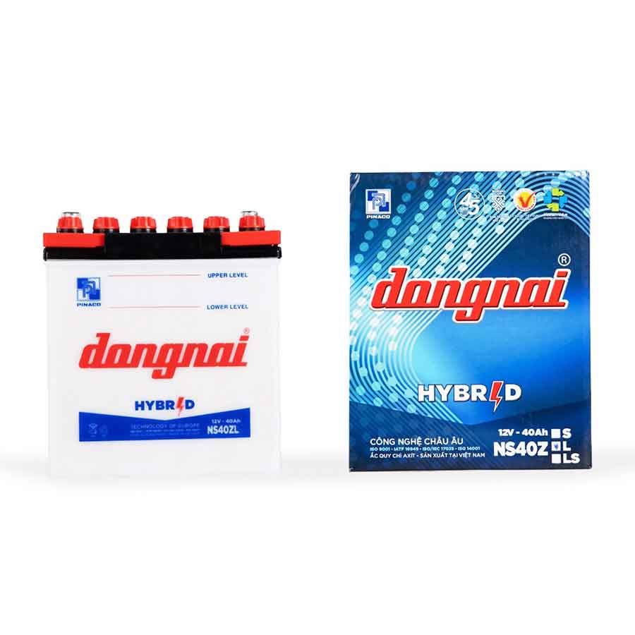 Ắc quy Đồng Nai NS40ZL 12V 40AH - Mua Online chính hãng, giá tốt nhất
