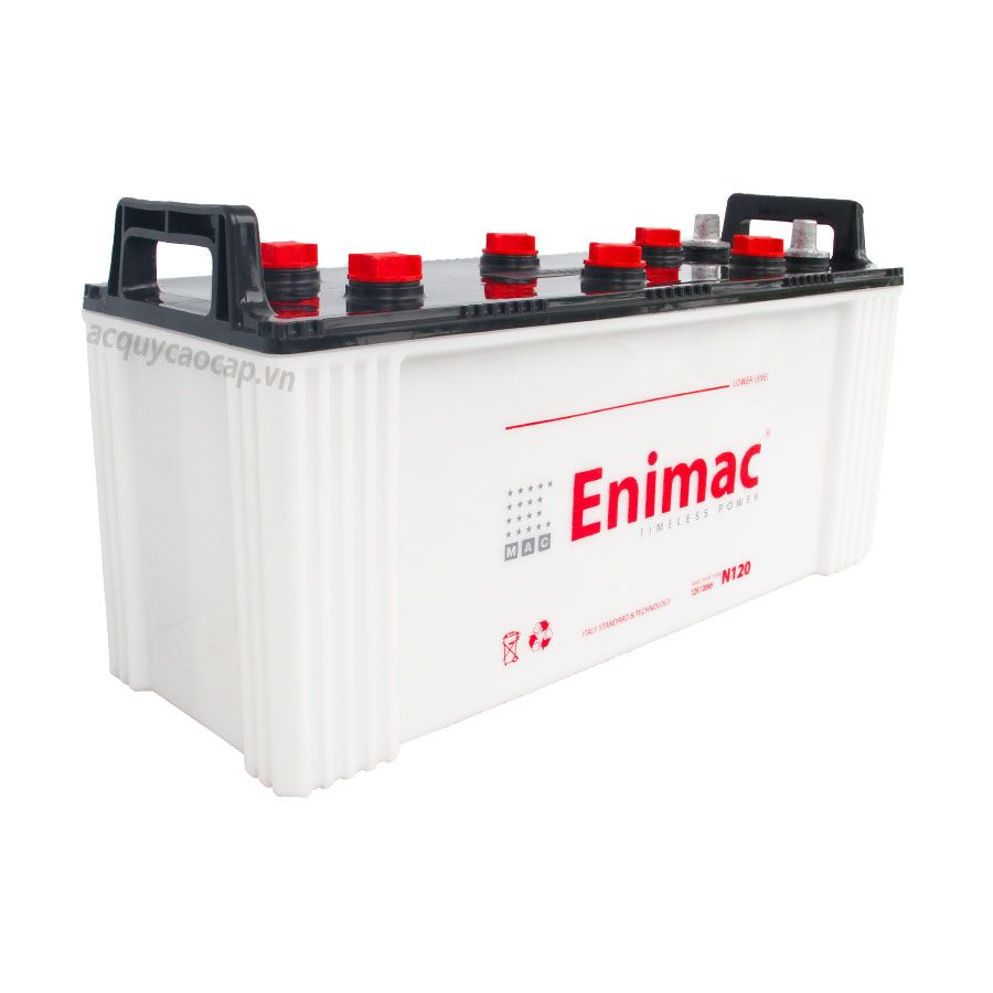 Ắc quy Enimac N120 12V 120AH được bán chạy, giá lại tốt ở Acquycaocap
