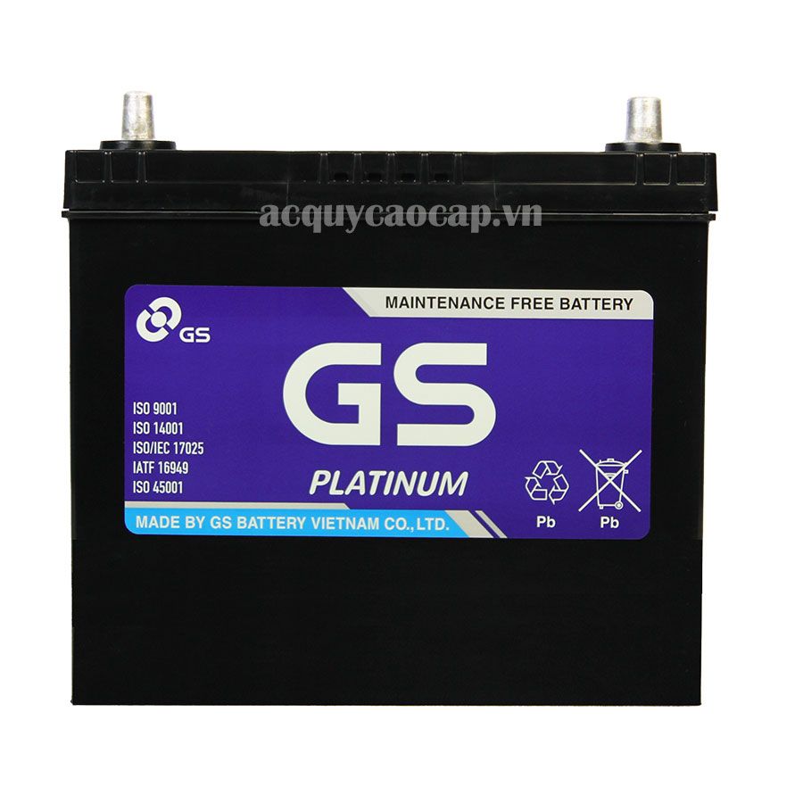 Ắc quy GS 46B24R 12V 45Ah - Chất lượng tốt, giá ưu đãi, khuyến mãi lớn