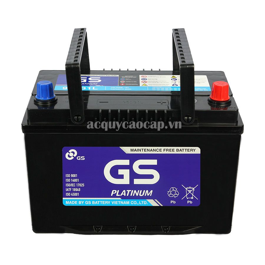 Ắc quy GS 95D31L 12V 80AH chính hãng, giá tốt nhất tại TP Hồ Chí Minh