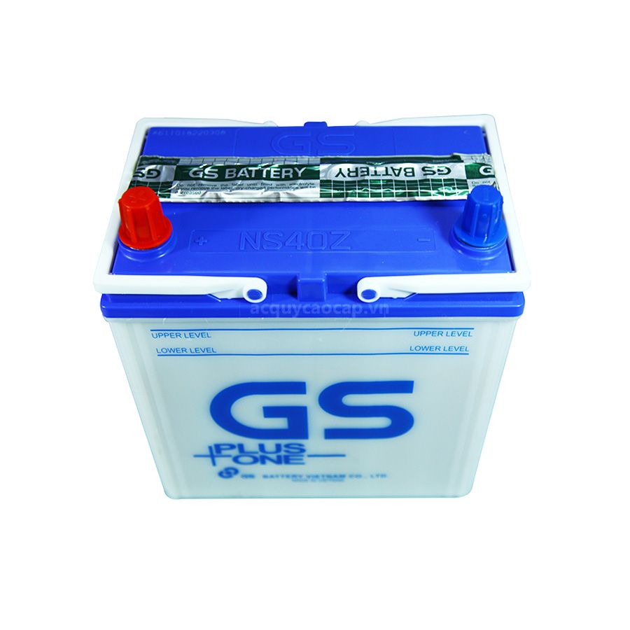 Ắc quy GS NS40Z 12V 35AH công nghệ Nhật, bảo hành, đổi trả chính hãng