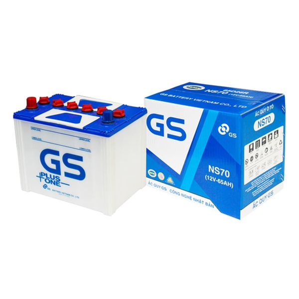 Ắc quy GS NS70 12V 65AH | Chọn Mua Online giá tốt, tặng ngay ưu đãi