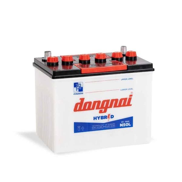 Ắc quy Đồng Nai N50L 12V 50AH bán uy tín, giá rẻ hơn tại Acquycaocap