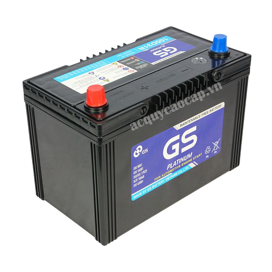 Ắc quy GS 105D31R 12V 90AH giá tốt hơn, mua Online tặng ngay Ưu Đãi