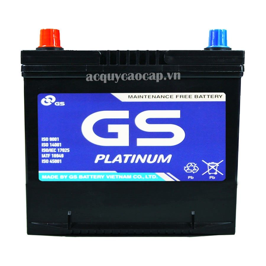 Ắc quy GS 55D23R 12V 60Ah Chính hãng, giá cực tốt | Ắc Quy Cao Cấp
