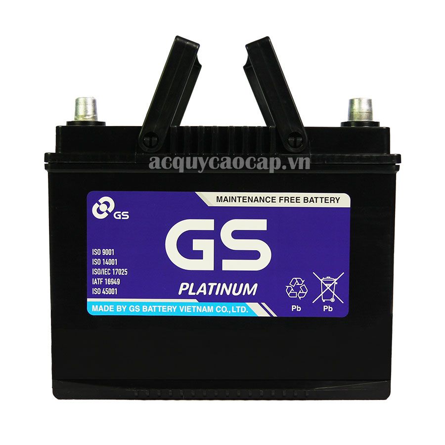 Ắc quy GS 80D26R 12V 70AH Mua Online chính hãng, giá ưu đãi tốt nhất