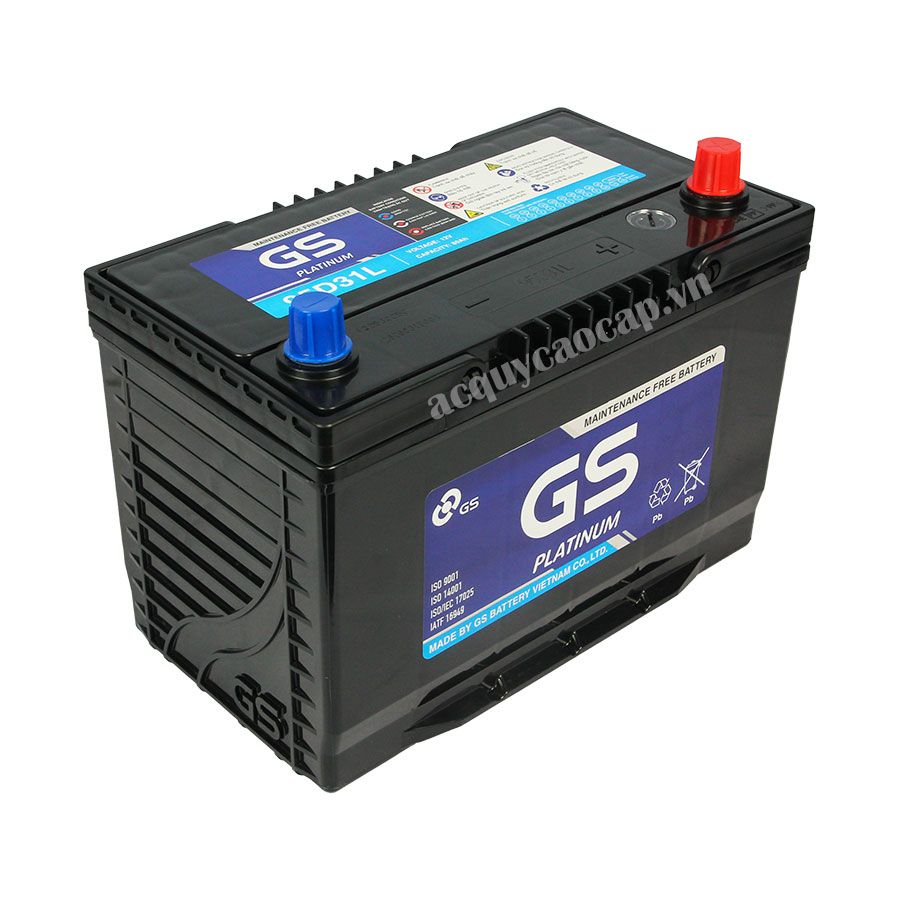 Ắc quy GS 95D31L 12V 80AH chính hãng, giá tốt nhất tại TP Hồ Chí Minh