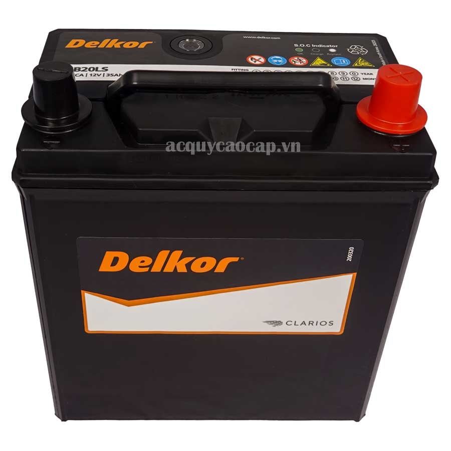 Ắc quy Delkor 46B20LS 12V 35AH - Giá tốt, thương hiệu bán chạy, uy tín