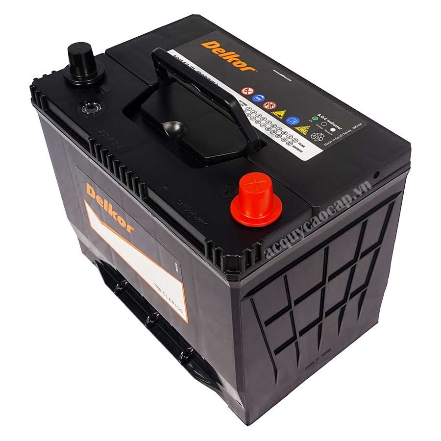 Ắc quy Delkor 80D26L 12V 70AH bán uy tín, giá rẻ hơn tại Acquycaocap