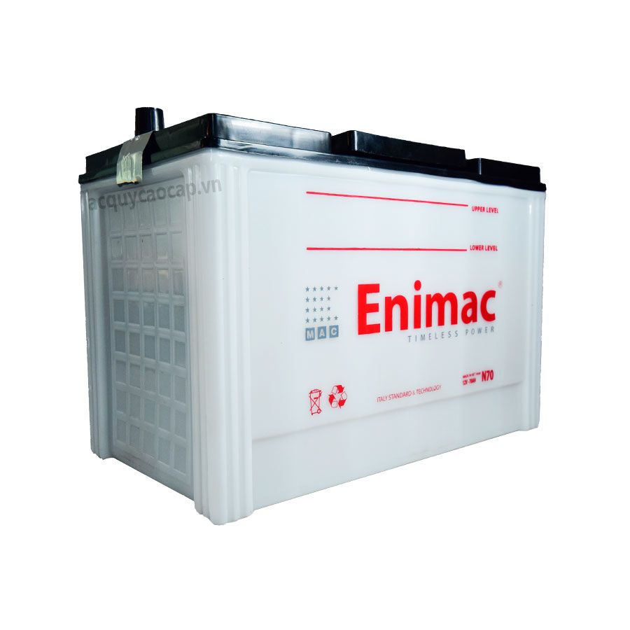 Ắc quy Enimac N70 12V 70AH Giá tốt, Mua Online tặng Ưu Đãi, Khuyến lớn