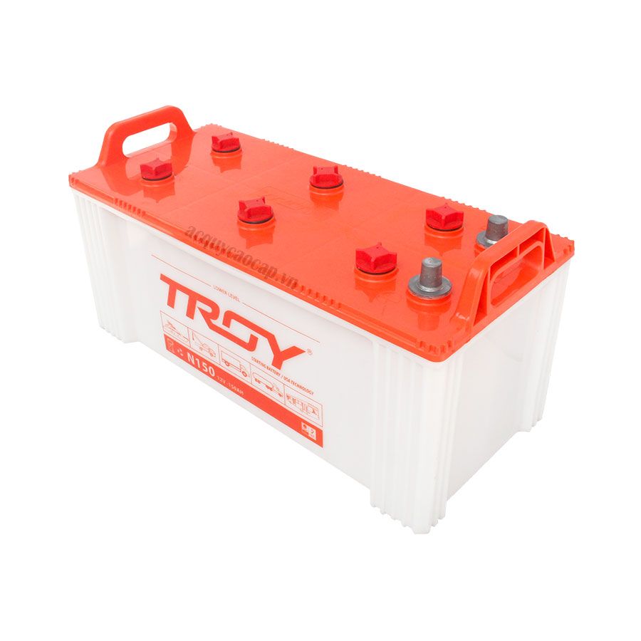 Ắc quy Troy N150 12V 150AH chính hãng, giá tốt, bán chạy tại TP HCM