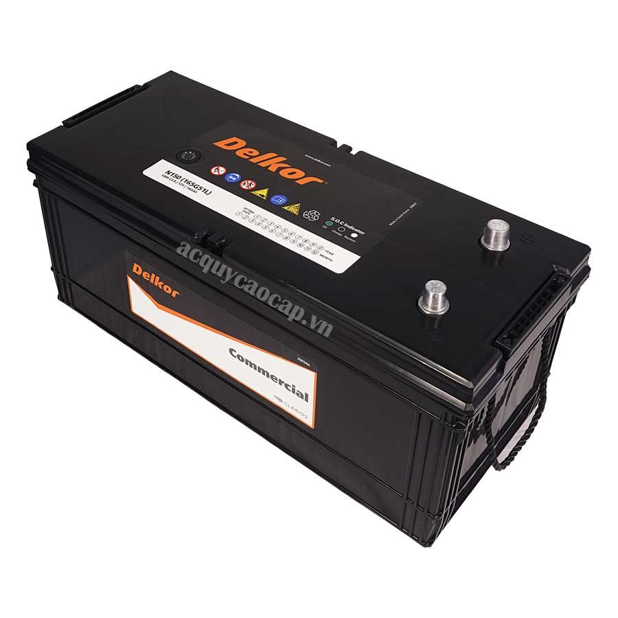 Ắc quy Delkor N150 - 145G51 12V 150AH - Mua giá rẻ hơn tại Acquycaocap