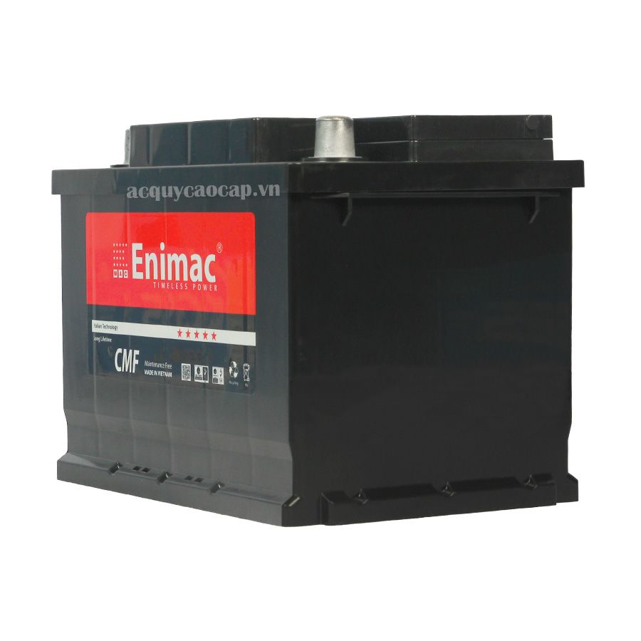Ắc quy Enimac DIN60L 12V 60AH công nghệ mới, giá ưu đãi, chính hãng