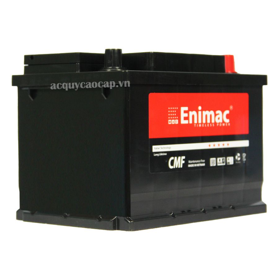 Ắc quy Enimac DIN60L-LBN 12V 60AH giá rẻ, ưu đãi tốt tại Acquycaocap