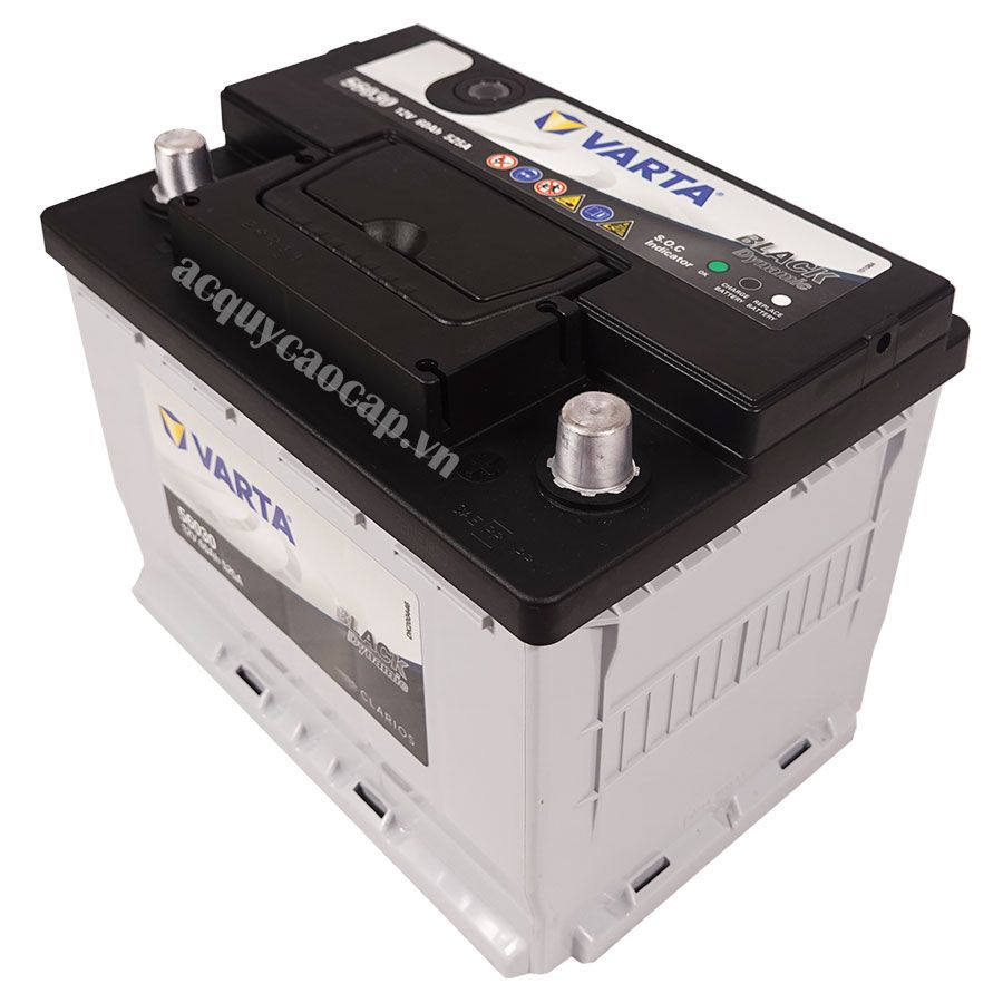 Ắc quy Varta 56030 - DIN60 12V 60AH | Acquycaocap.vn