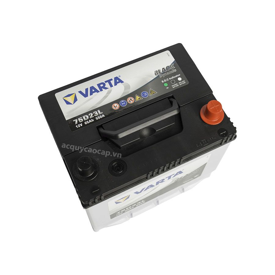 Ắc quy Varta 75D23L 12V 65AH được bán chạy, giá lại tốt ở Acquycaocap