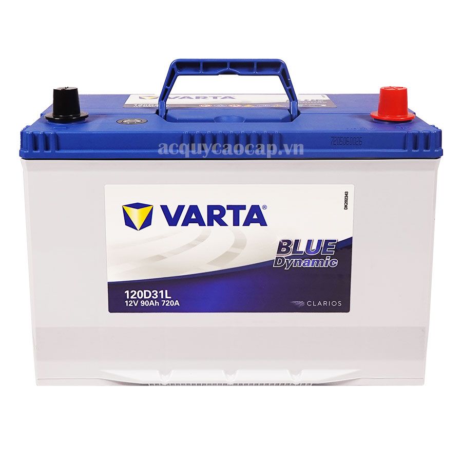 Ắc quy Varta 120D31L 12V 90AH | Giá bán tốt hơn tại Acquycaocap