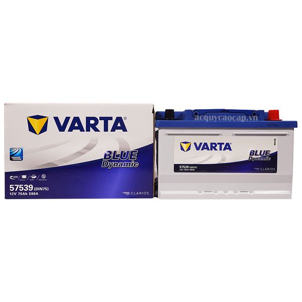 Ắc quy Varta 57539 - DIN75 12V 75AH Chính Hãng, Giá Bán Tốt hơn