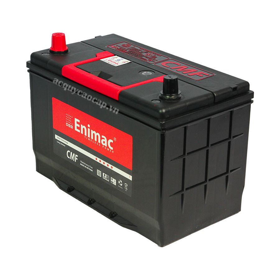 Ắc quy Enimac 95D31R 12V 80AH mua bán giá tốt nhất tại Ắc Quy Cao Cấp