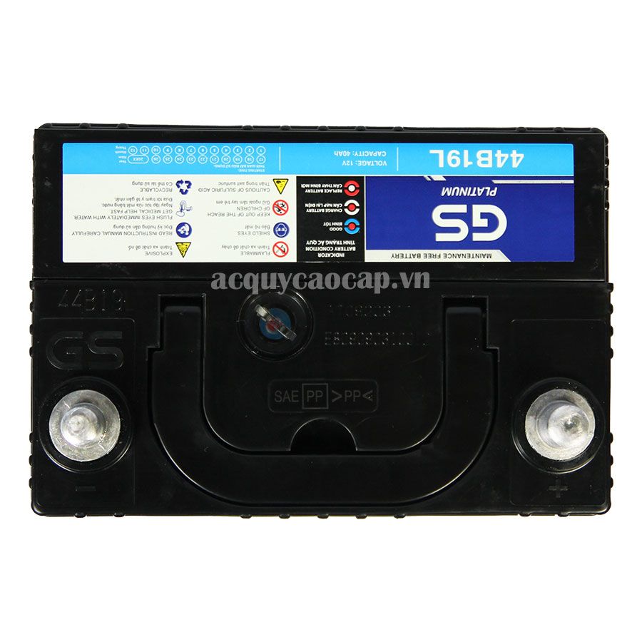 Ắc quy GS 44B19L 12V 40AH mua Online giá rẻ hơn, tặng thêm khuyến mãi