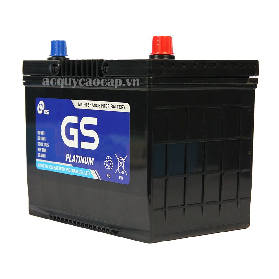 Ắc quy GS 80D26L 12V 70Ah công nghệ Nhật Bản, khuyến mãi hấp dẫn