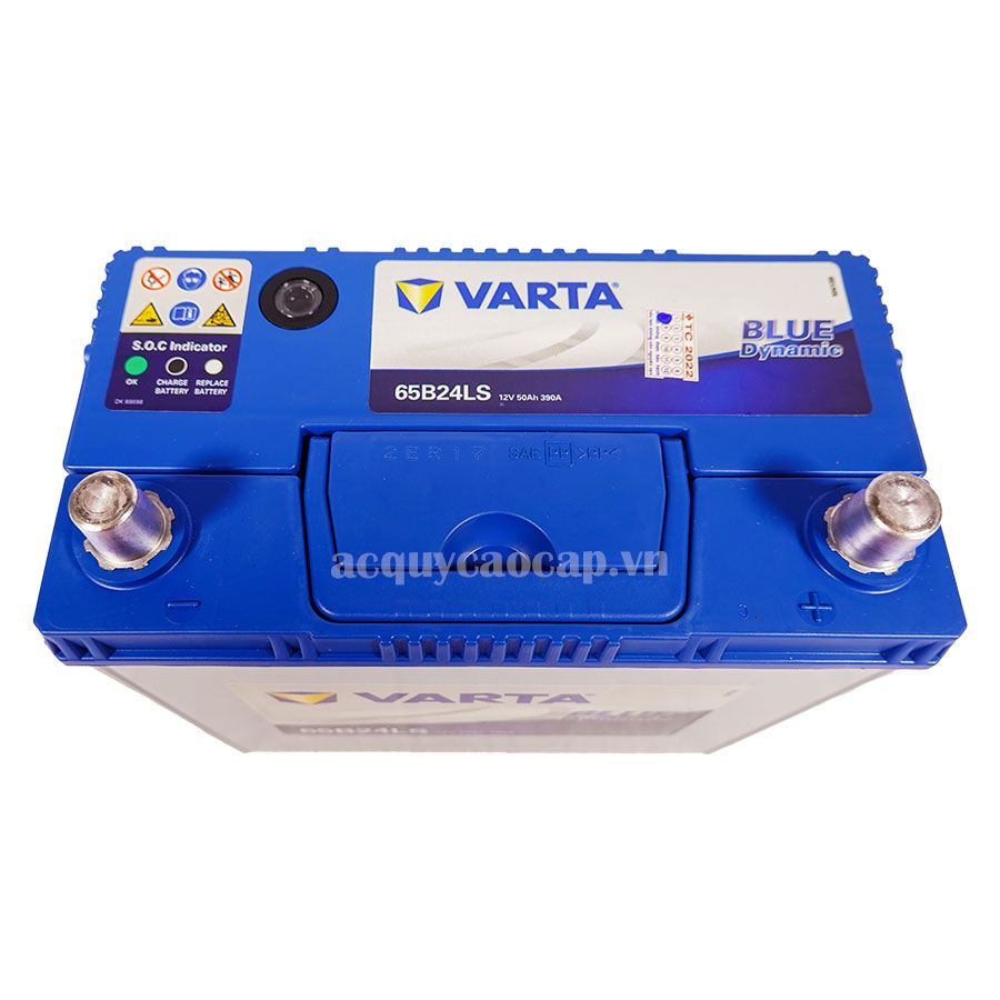 Ắc quy Varta 65B24LS 12V 50Ah - Mua bán giá rẻ hơn tại Acquycaocap