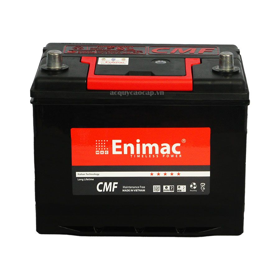 Ắc quy Enimac 85D26R 12V 75AH Mua Giá Rẻ Nhất tại Acquycaocap.vn