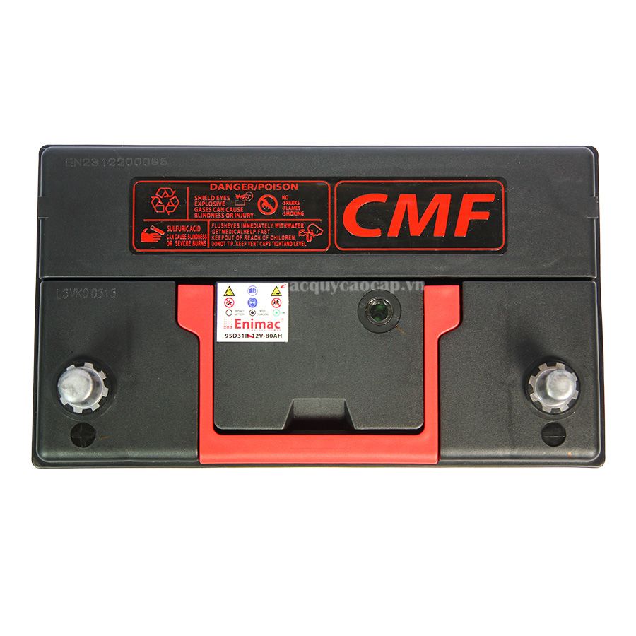 Ắc quy Enimac 95D31R 12V 80AH mua bán giá tốt nhất tại Ắc Quy Cao Cấp