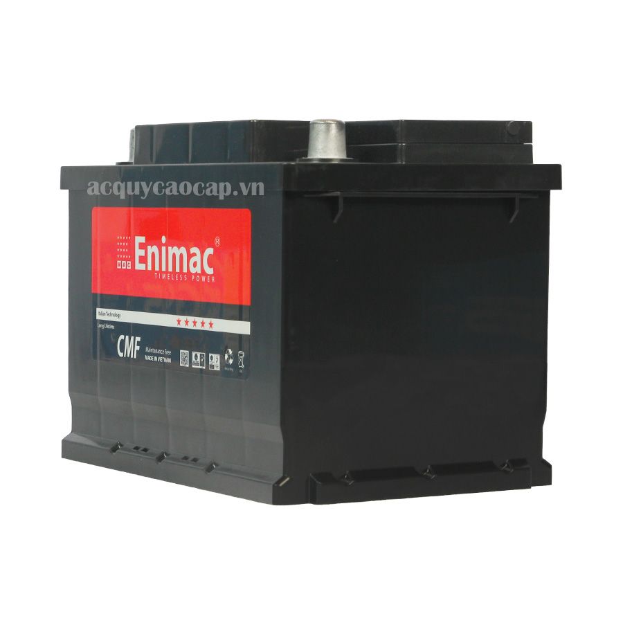 Ắc quy Enimac DIN60R 12V 60AH mua Online giá rẻ hơn tại Acquycaocap.vn