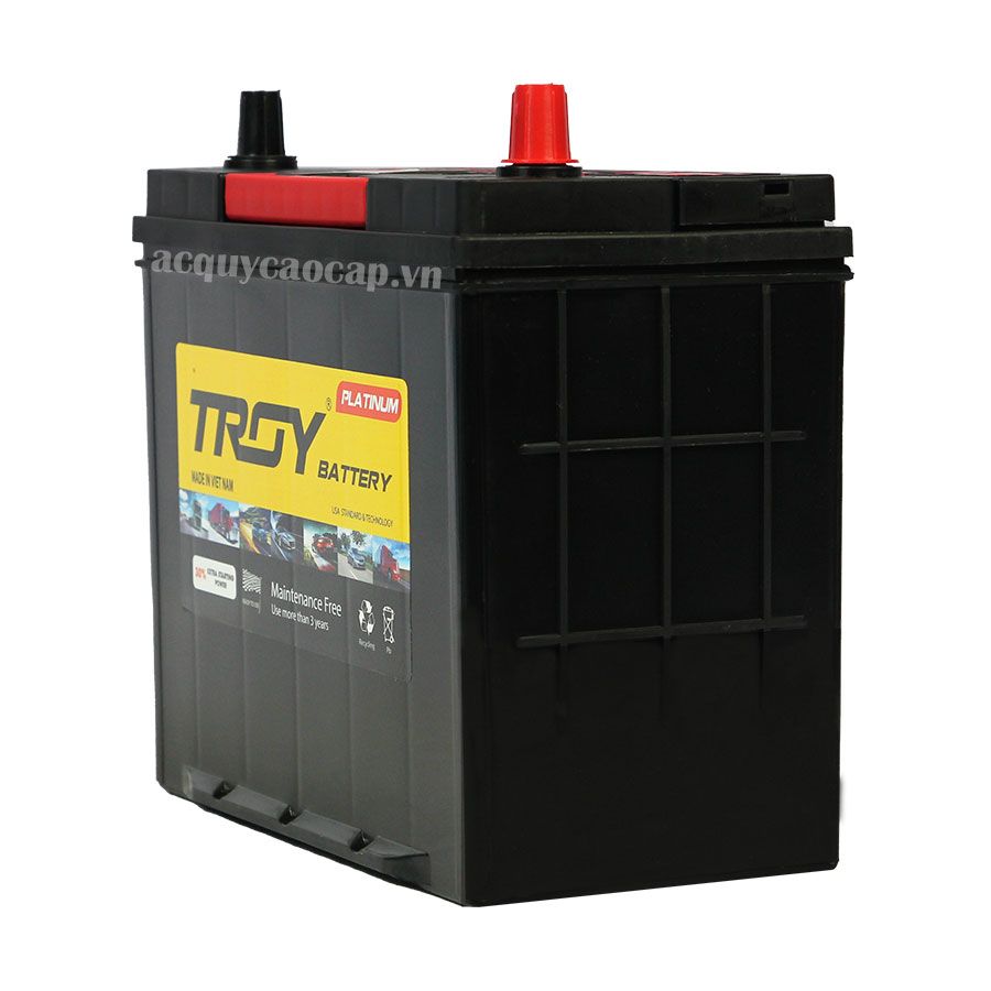 Ắc quy Troy 46B24L 12V 45AH công nghệ Mỹ, giá tốt nhất | Acquycaocap