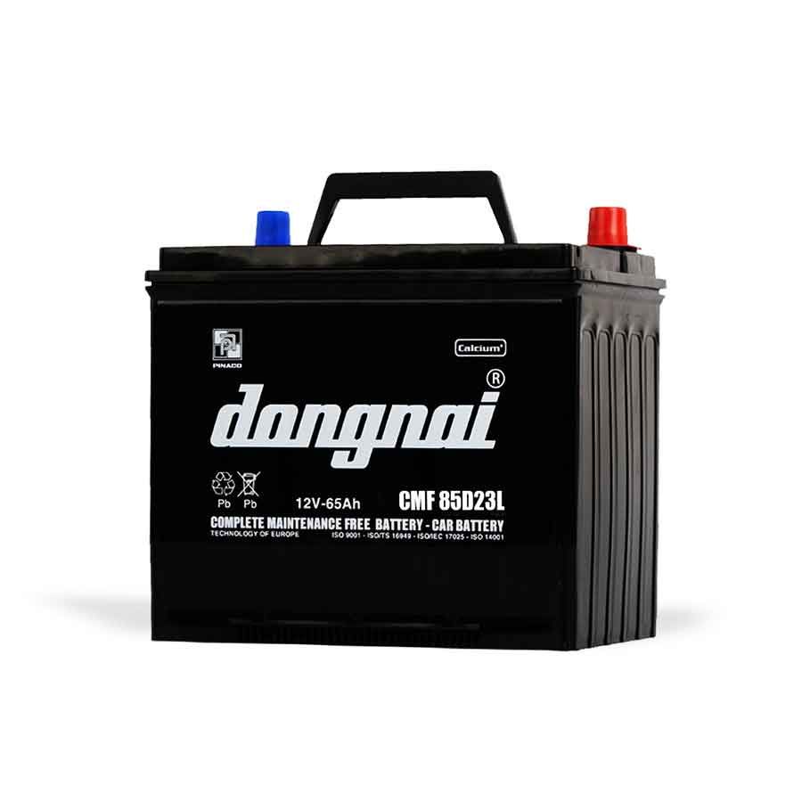 Ắc quy Đồng Nai 85D23L 12V 65AH công nghệ EU, chính hãng, Sale Giá Rẻ