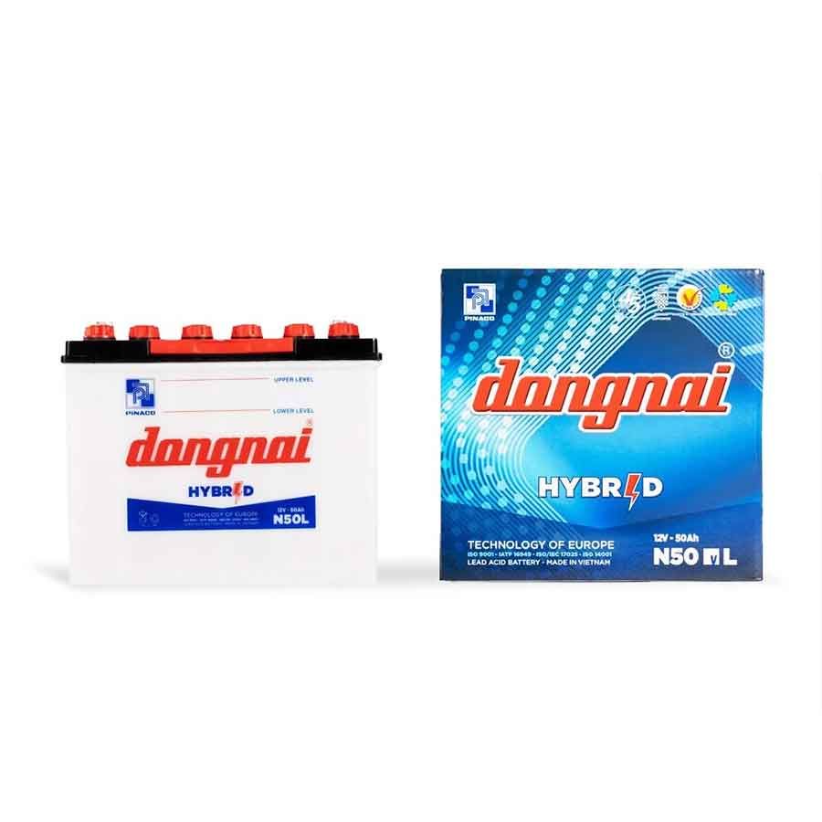 Ắc quy Đồng Nai N50L 12V 50AH bán uy tín, giá rẻ hơn tại Acquycaocap