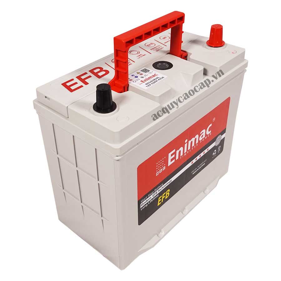 Ắc quy Enimac EFB N55 - 65B24L 12V 52AH | Giá rẻ hơn tại Acquycaocap