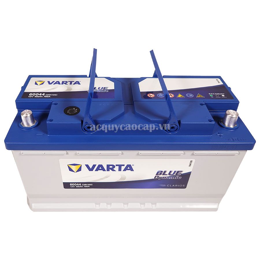Ắc quy Varta 60044 - DIN100 12V 100AH | Ắc Quy Cao Cấp