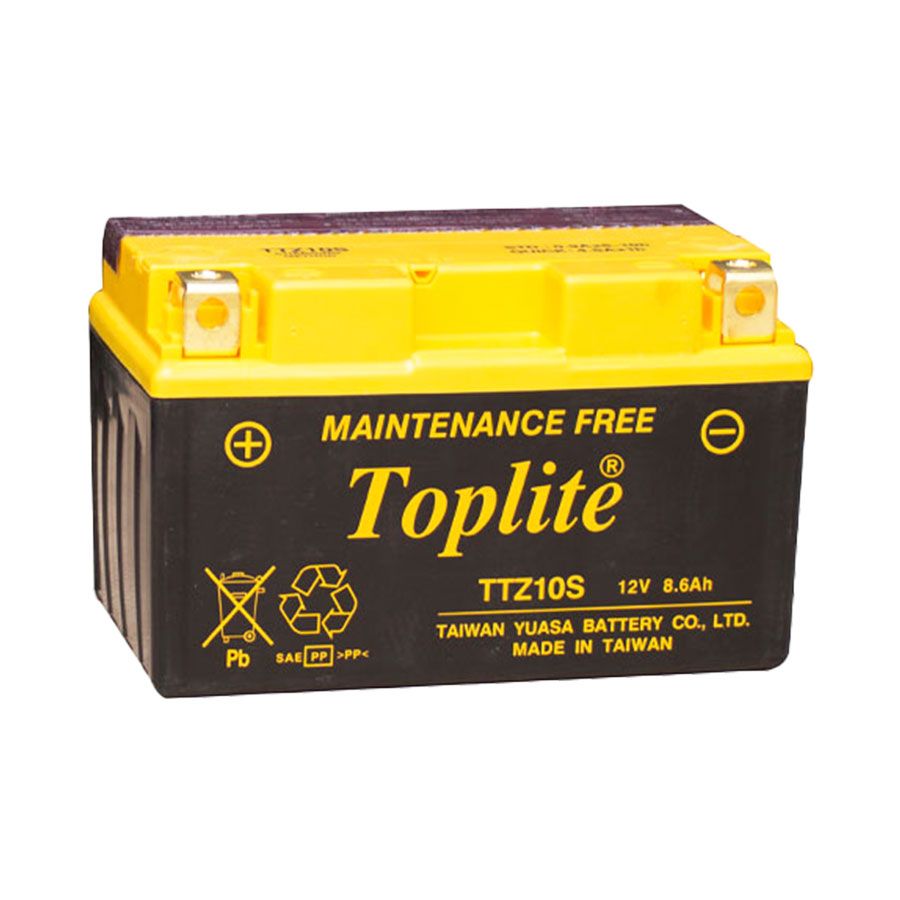 Ắc Quy Toplite TTZ10S 12V 8.6AH | Sức Mạnh Vượt Trội, Tuổi Thọ Bền Bỉ