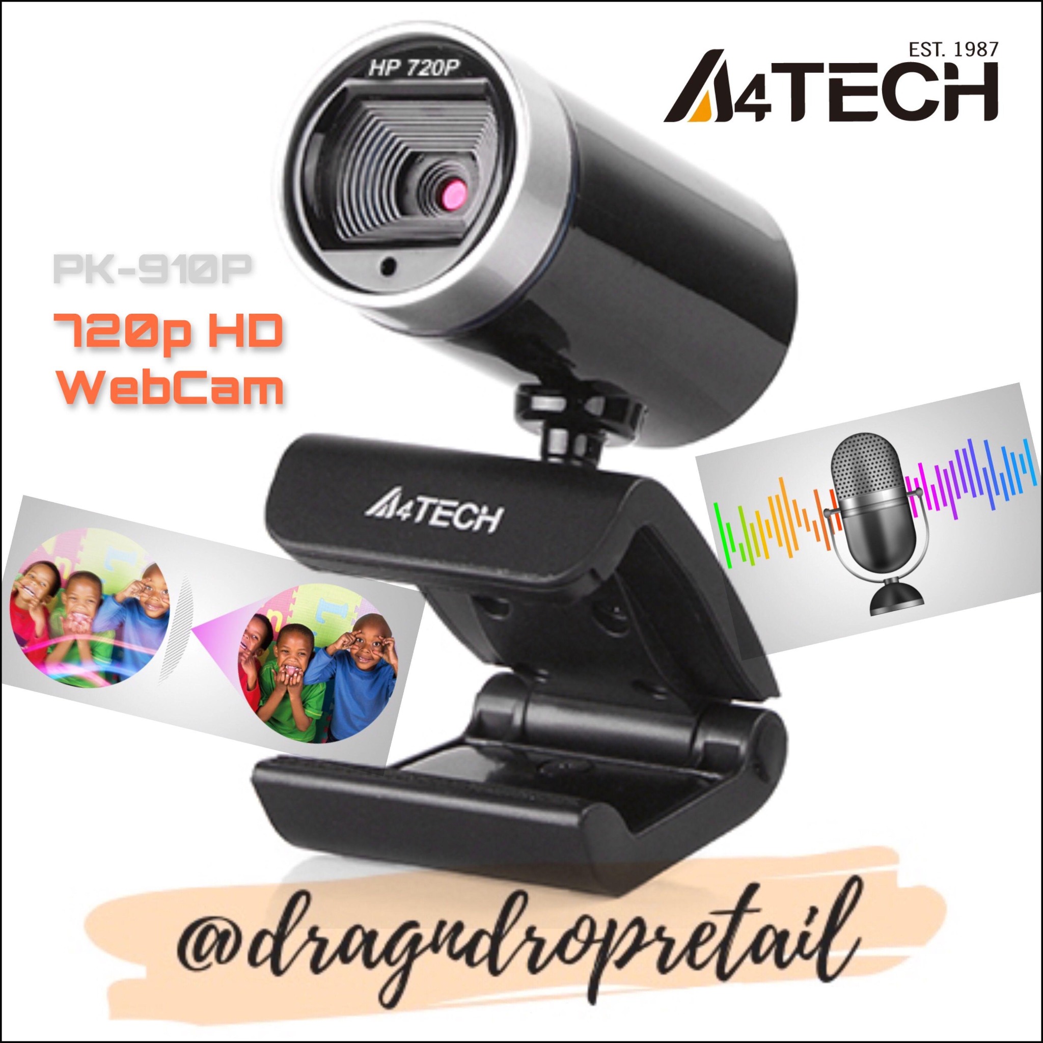 Webcam A4Tech PK-910P HD