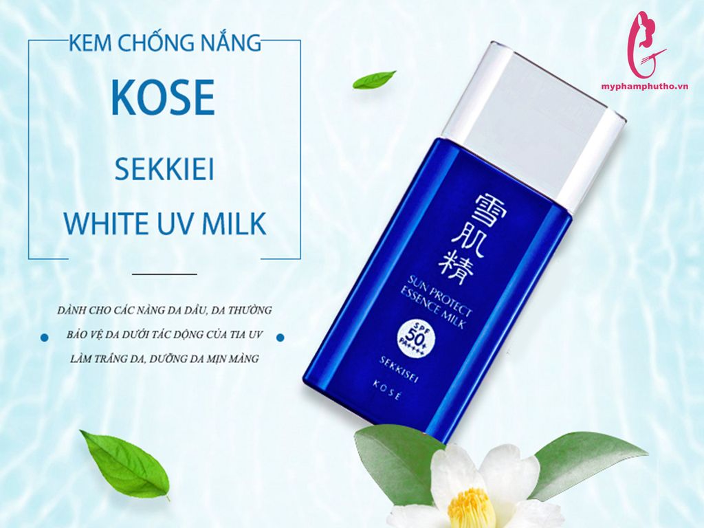 Kem Chống Nắng Kose Skincare UV Milk SPF 50+ PA ++++ – myphamphutho.vn